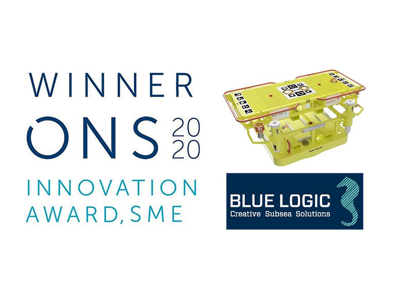 Blue Logic wins the ONS innovation award 2020 - CDP Studio